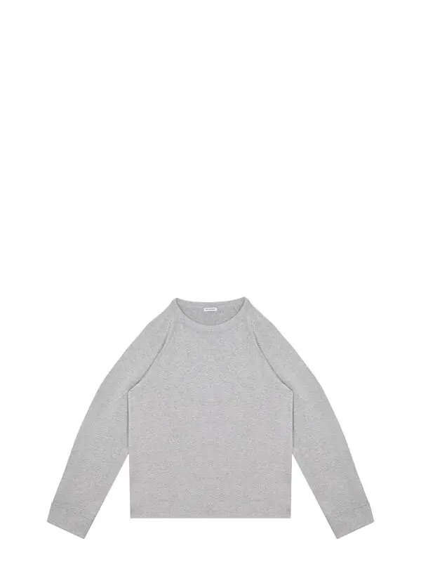 THE KOOZY Avary Sweatshirt In Melange - Grey
