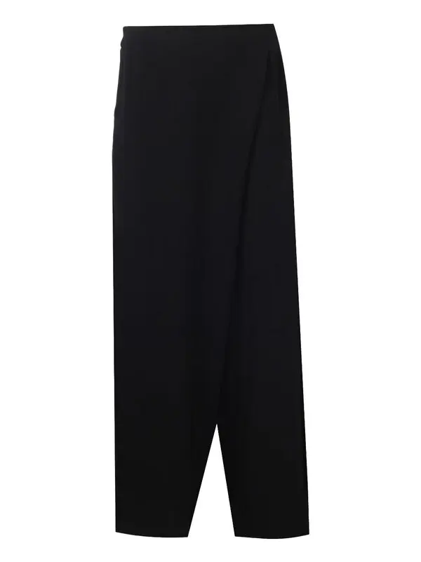 MIRIMALIST Sand Loose Pants - Black