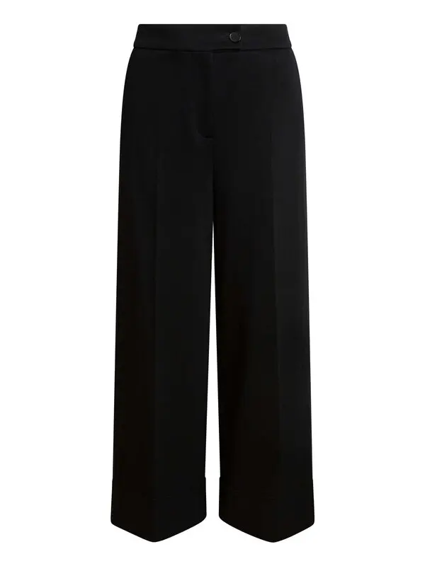 JAMES LAKELAND Wide Leg Trousers - Black