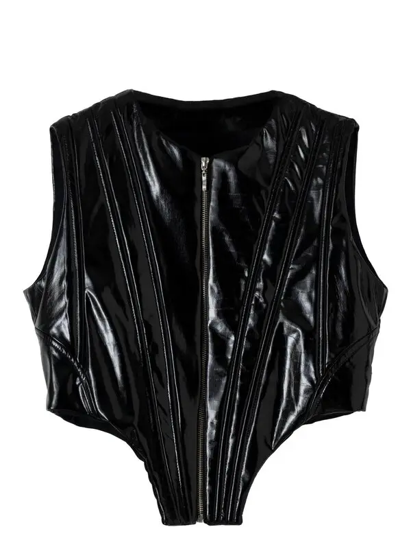 PALOMA LIRA Brave Corset Top - Black