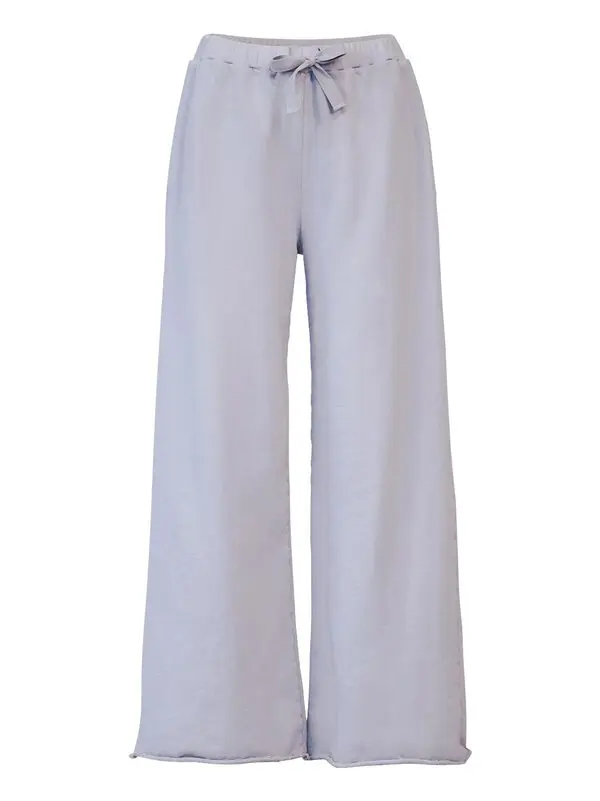 LOVE AND NOSTALGIA Nicole Super Wide Track Pant Ash - Grey