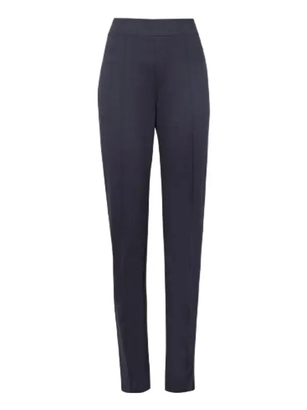 JAMES LAKELAND Cigarette Navy Trousers - Blue