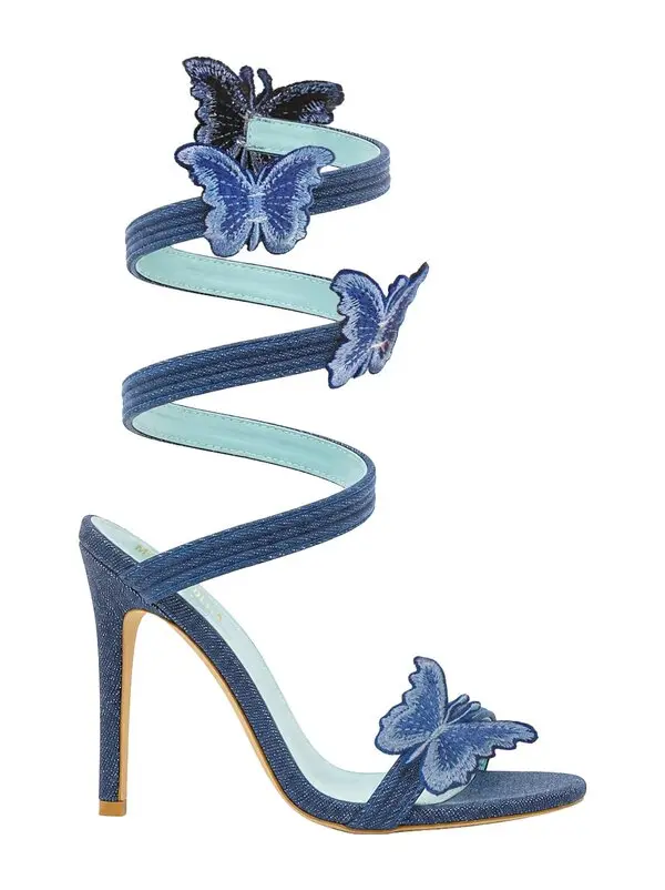MAUI X LOLITA Aponi Butterfly Heeled Sandal - Blue