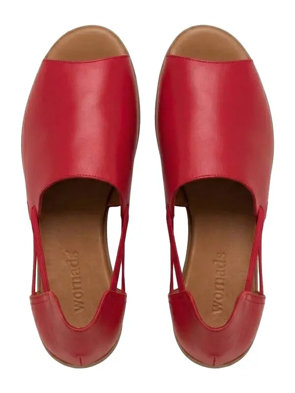 WOMADS Imperial Peep Toes - Red