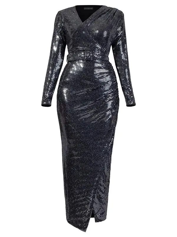 MEEM LABEL Zima Maxi - Silver