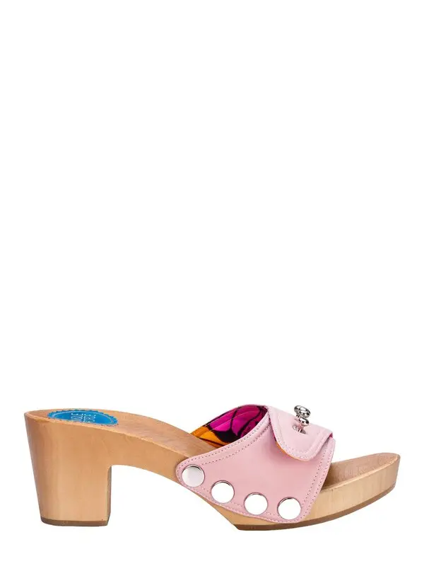 Nique Forde Blush Georgie Sandals - Pink