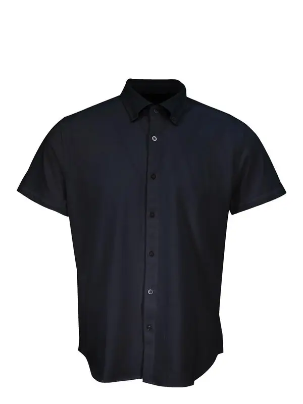 LORDS OF HARLECH Todd Knit Shirt - Black