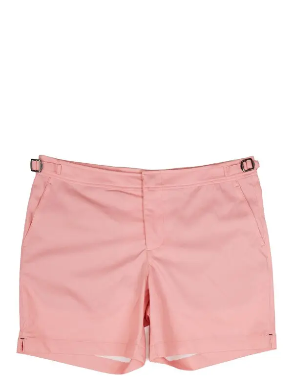 LORDS OF HARLECH Pool Oxford Fresh Swim Short - Pink