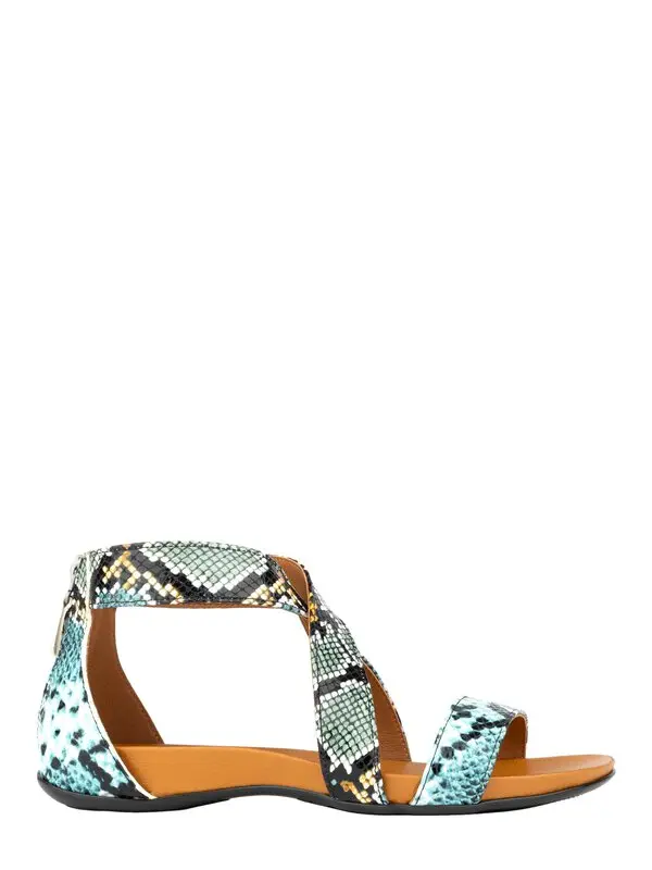 EMBASSY LONDON USA Isabella Snake - Blue