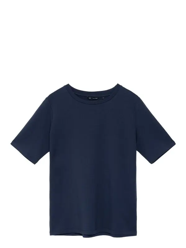 WEARTWO LONDON Iris Perfect T-shirt - Blue