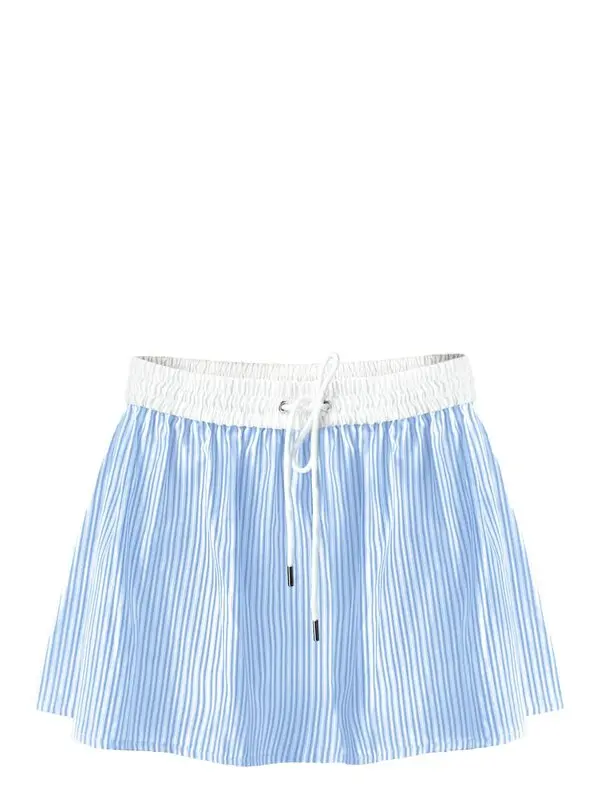 OW Ella Mini Skirt - Blue