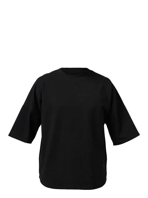 LIA ARAM Cotton Oversize T-shirt - Black