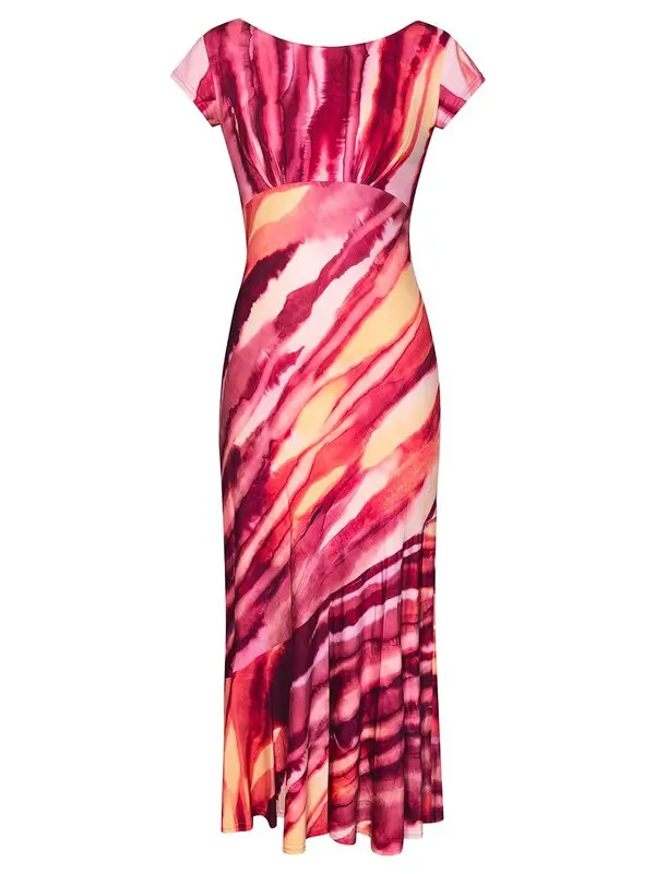 ALIE STREET LONDON Clara Dress Sunset Sky - Blue