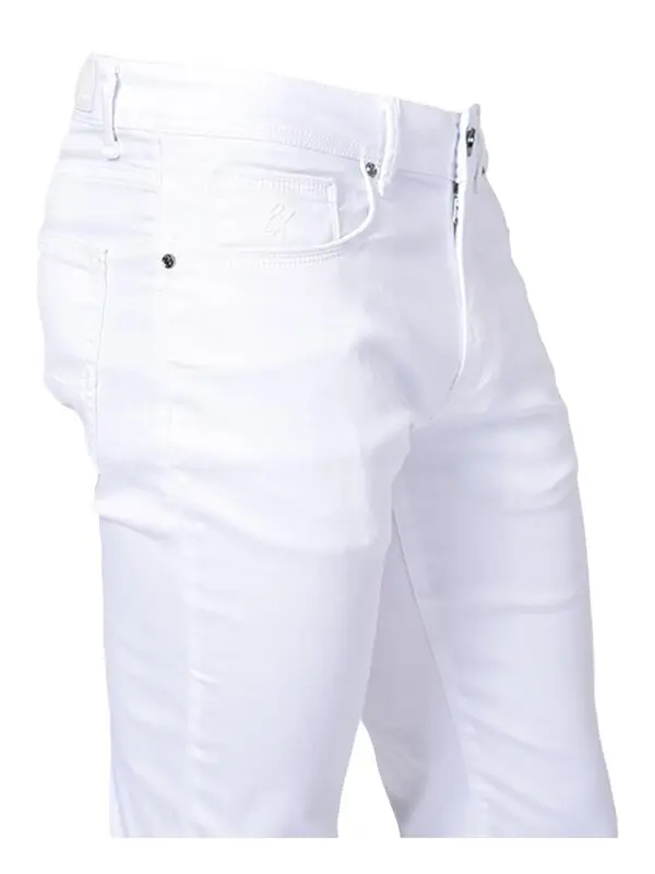 EIGHT X Super Stretch Slim Fit Jeans Vtwo - White
