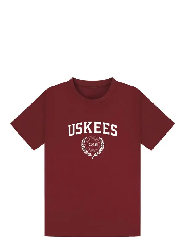 USKEES Racquet Club T-shirt Cardinal - Red
