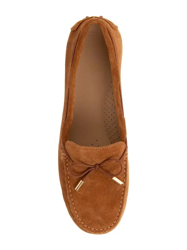 FRANCHETTI BOND Elodie Toasted Tan Suede - Brown