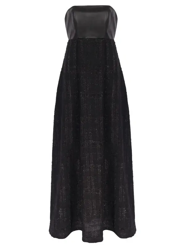 MIRIMALIST Vega Strapless Maxi Dress - Black