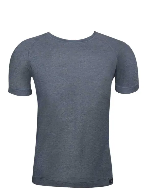 ZD ZERO DEFECTS Round Neck T-shirt Premium Comfort Egyptian Cotton Color Graphite - Grey