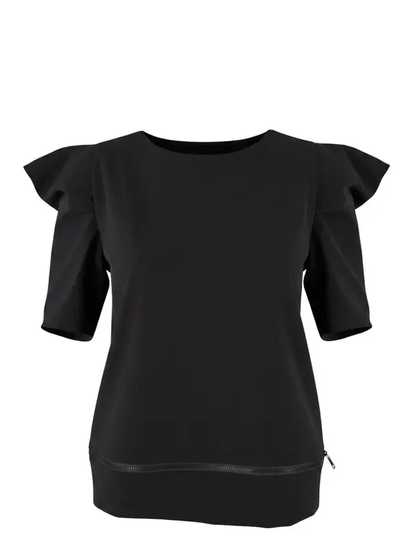 SNIDER Deconstructed Top - Black