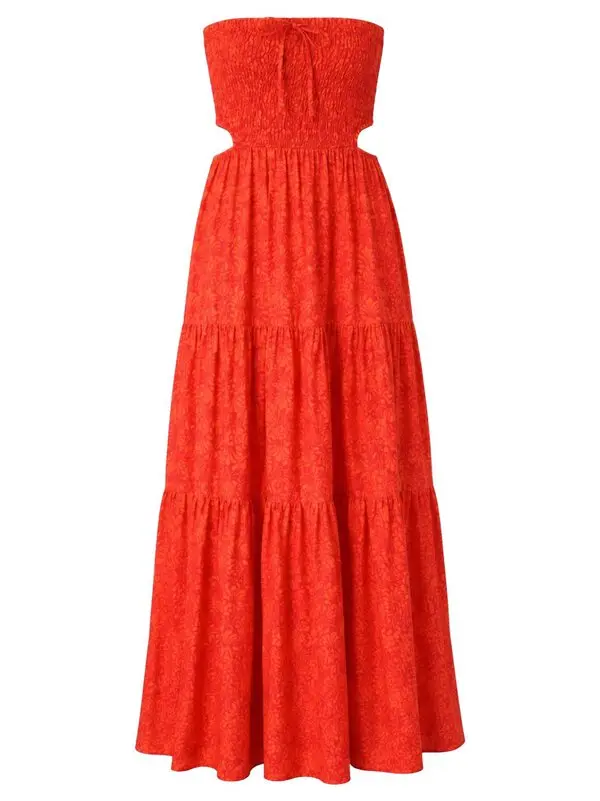 Mind Traveler Casiopea Dress - Orange