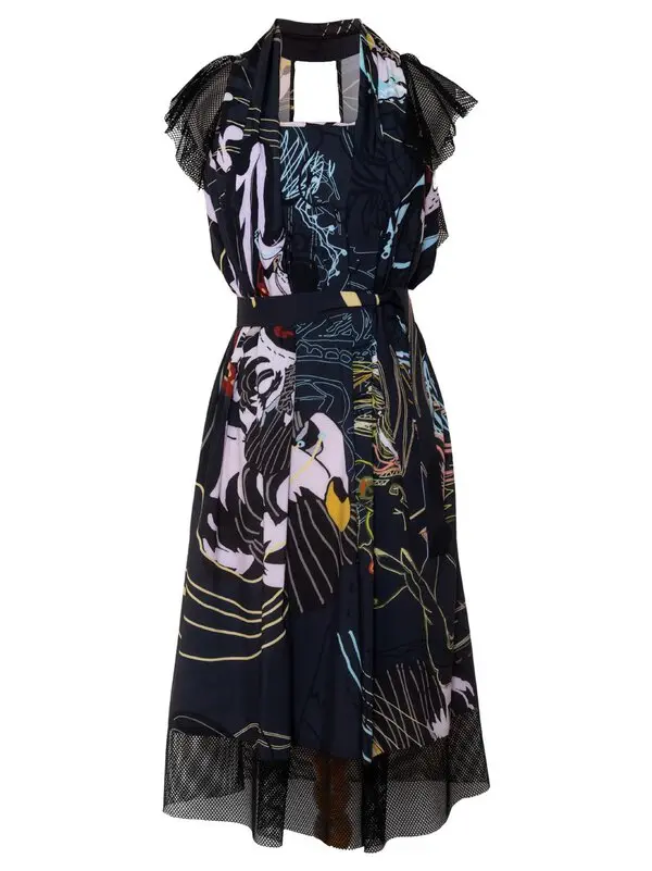 ARTISTA Bath Berry Dress - Black