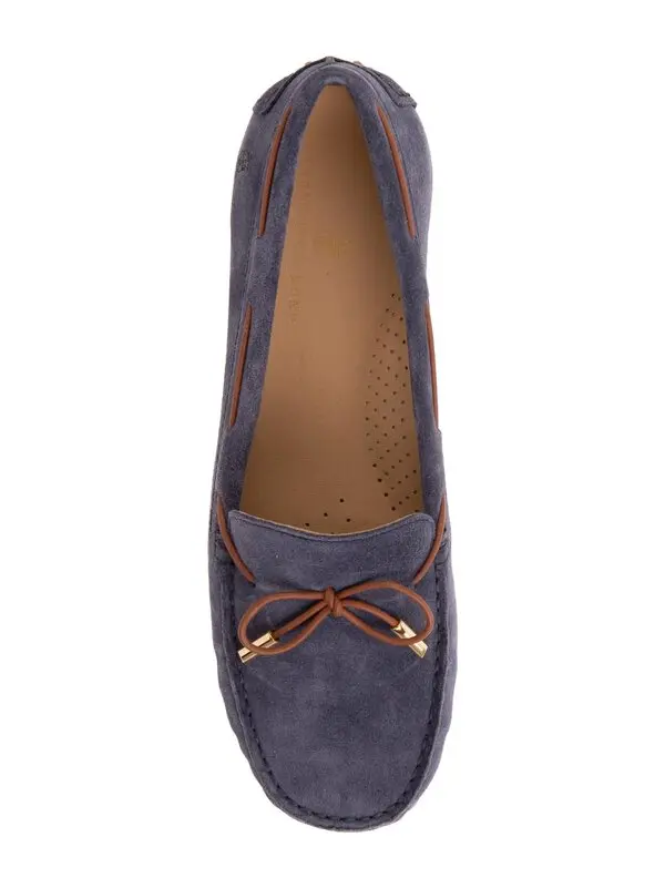 FRANCHETTI BOND Elodie Rich Navy Suede - Blue