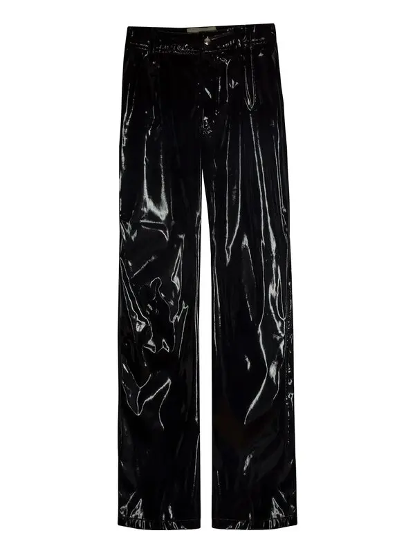 PALOMA LIRA Plastic Pants - Black
