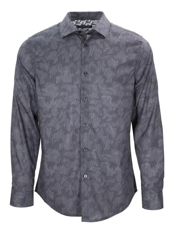 LORDS OF HARLECH Black / Grey Nigel Rain Camo Smoke - Black/grey