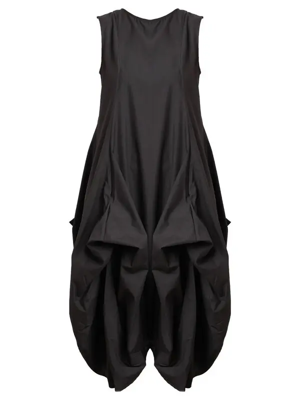 METAMORPHOZA Sleeveless Loose Dress - Black