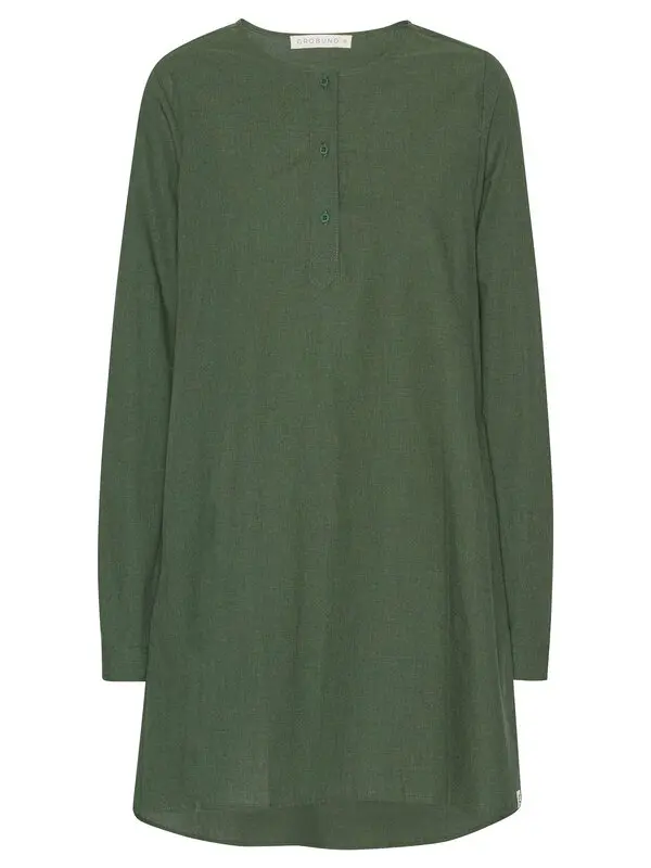 GROBUND Johanne Tunic The One In Melange - Green