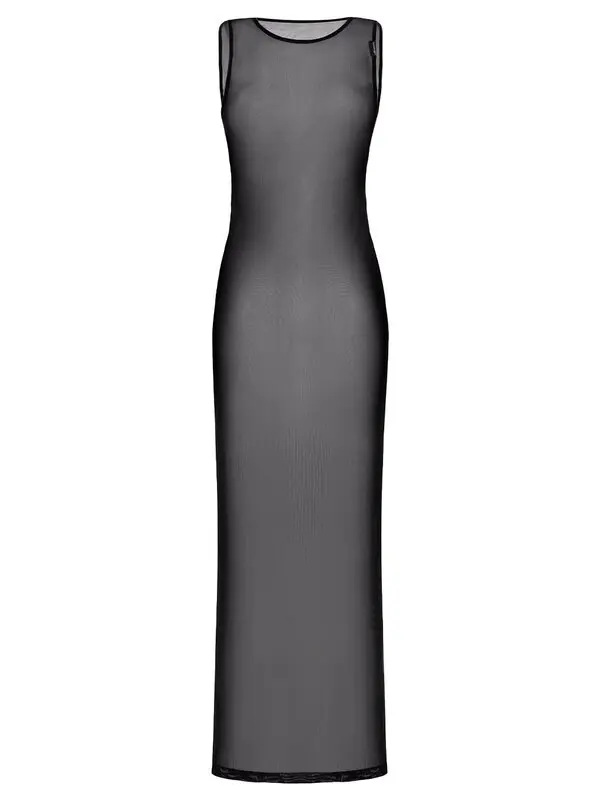 MY MOKONDO Luna Mesh Dress - Black
