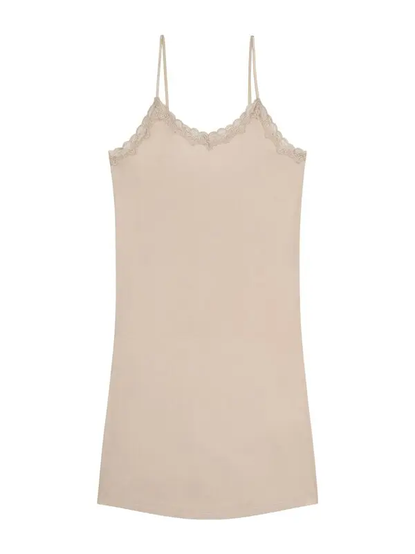 Uwila Warrior Neutrals Silk Blend Slip Smoke Grey - Gray