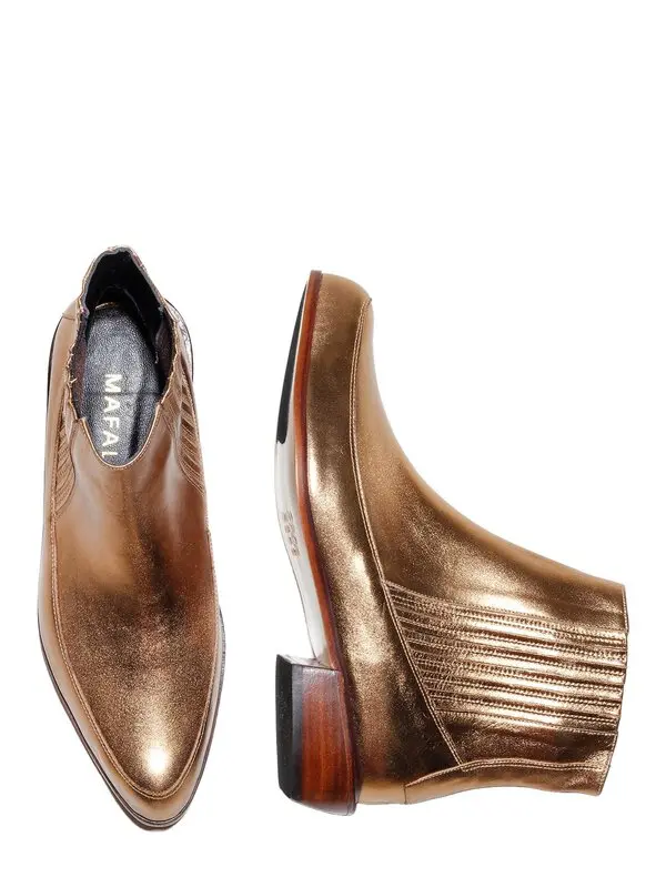 MAFALDA Cordelia Ankle Boots - Gold