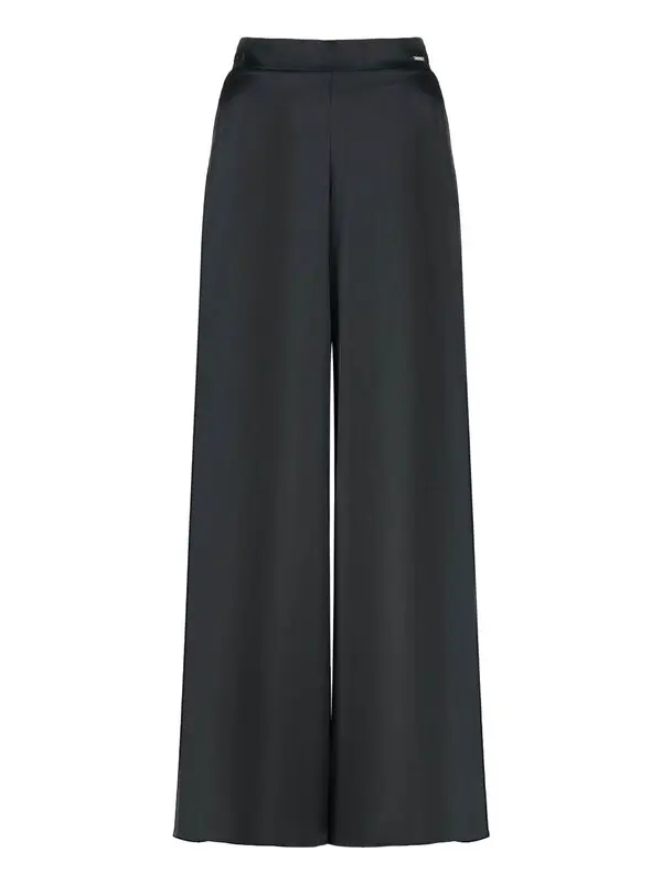 VAZAF Satin Pants - Black