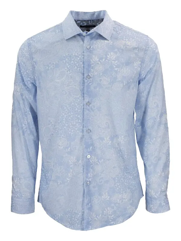 LORDS OF HARLECH Nigel Punisher Paisley Sky - Blue