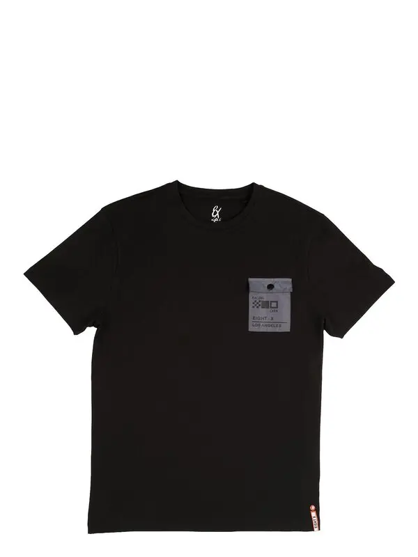 EIGHT X Trackside Graphic T-shirt - Black