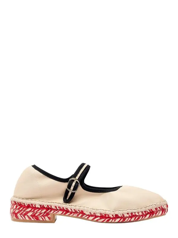 NAGUISA Neutrals Laxe Ecru Black Bicolor - Beige/black