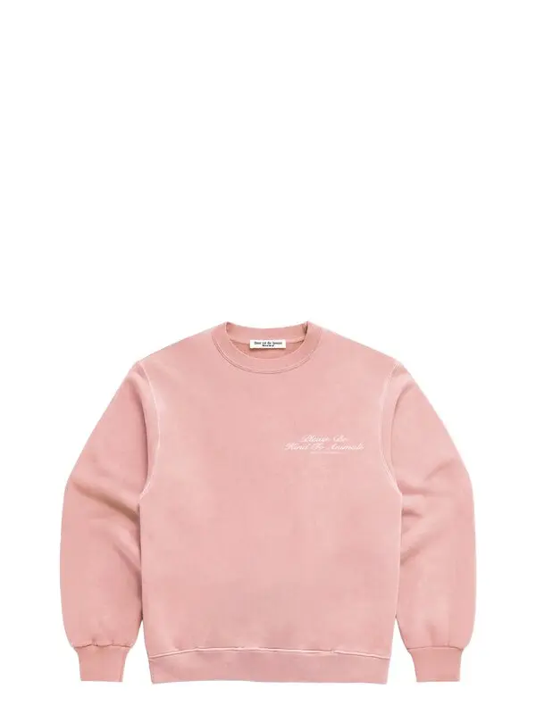 DONT EAT THE HOMIES Be Kind Crewneck - Pink