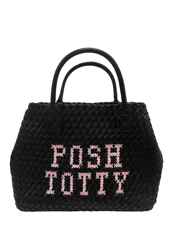 LILLY LOVES Posh Totty Vegan Hand Bag - Black