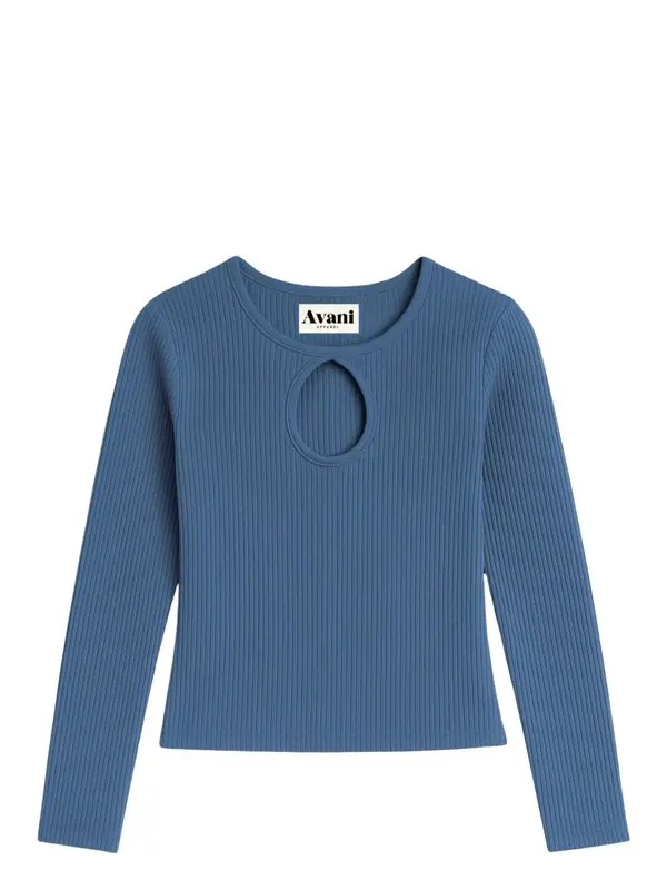 AVANI APPAREL Mehonia Top - Blue