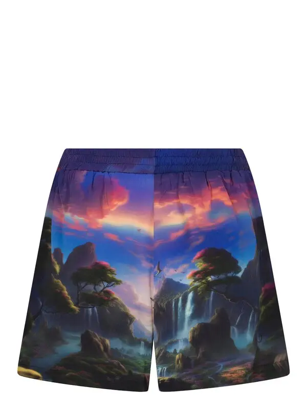 JE TE VEUX River Short - Blue