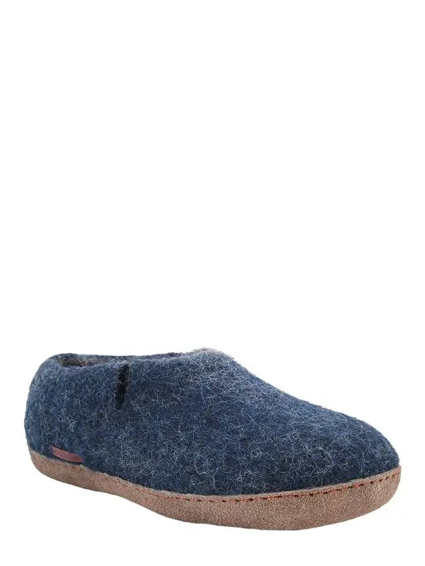 BETTERFELT Classic Shoe Navy With Suede Sole - Blue