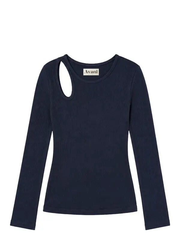AVANI APPAREL Top Laelia Navy - Blue