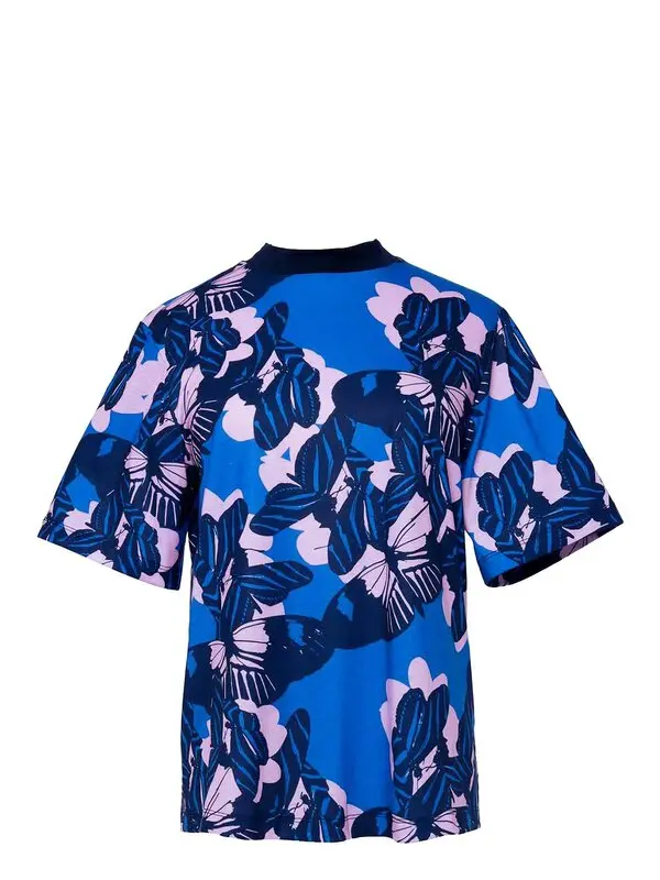 EMMA WALLACE Nymphali Tee - Blue
