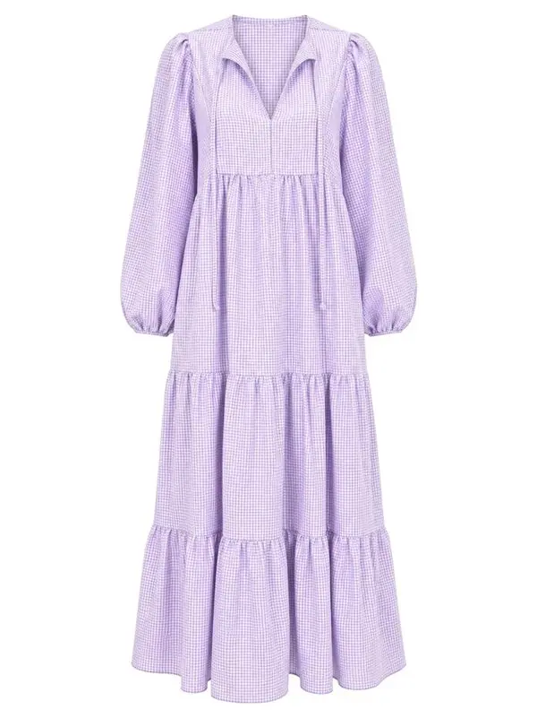 Mind Traveler Gabriela Violet Dress - Purple