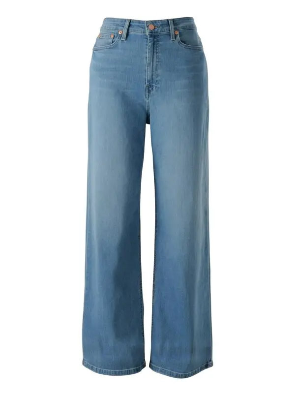 HER & GLORY Rosie Wide Leg In Chelsea Sky - Blue