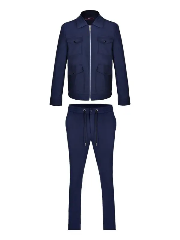 DAVID WEJ Ashford Trucker Set Navy - Blue