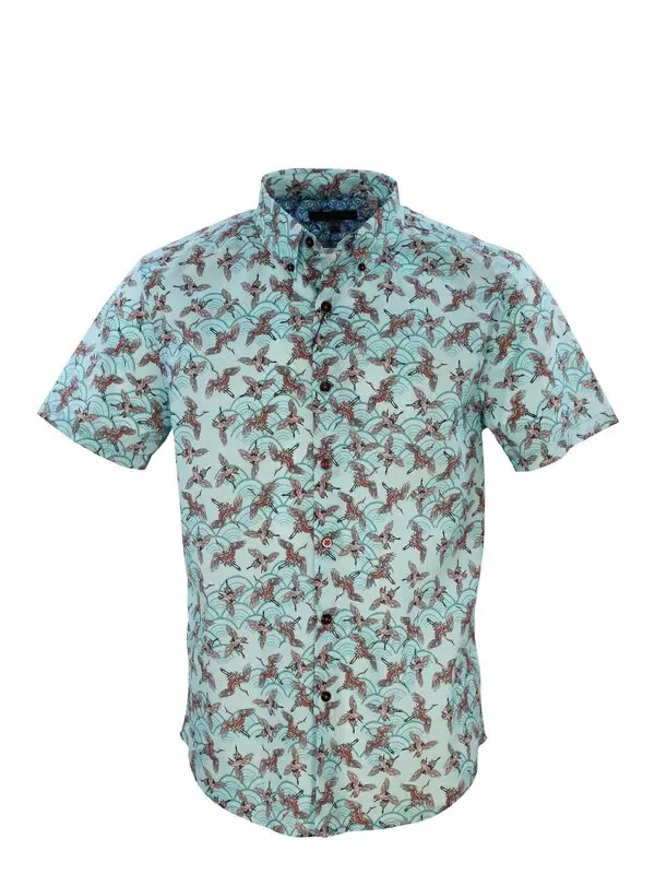 LORDS OF HARLECH Tim Crane Clouds Aqua - Blue