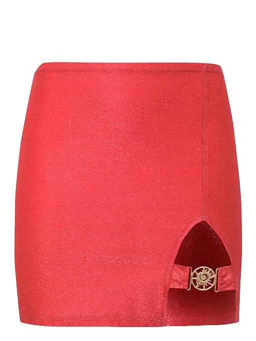 LUNA B Short Scarlett Skirt – Fuchsia - Pink