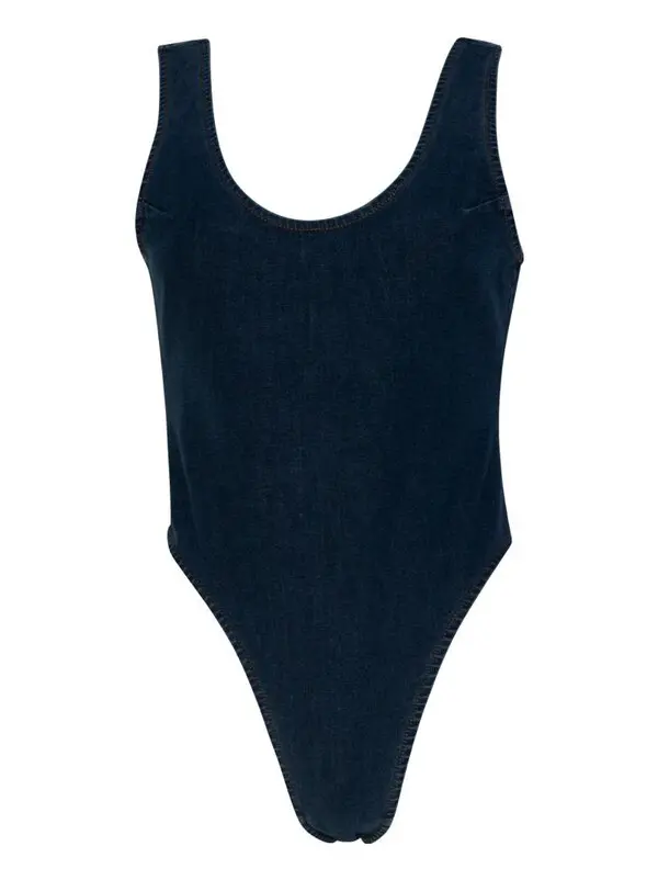 CIRCULAR PATH Amanda Tank Swimsuit - Blue